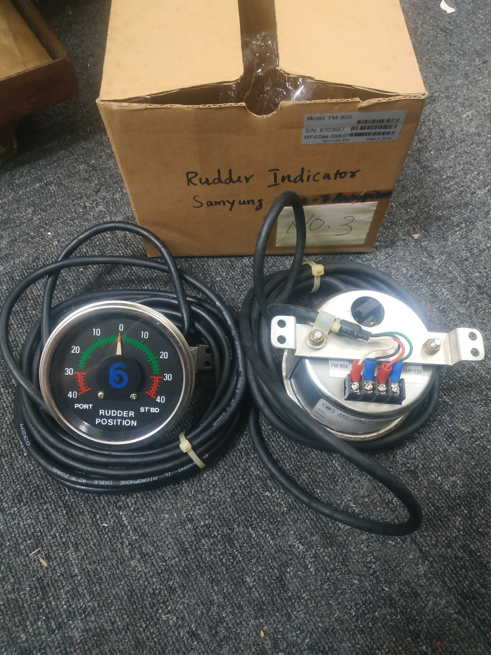 FM-80A Rudder Angle Indicator – AECSK eStore