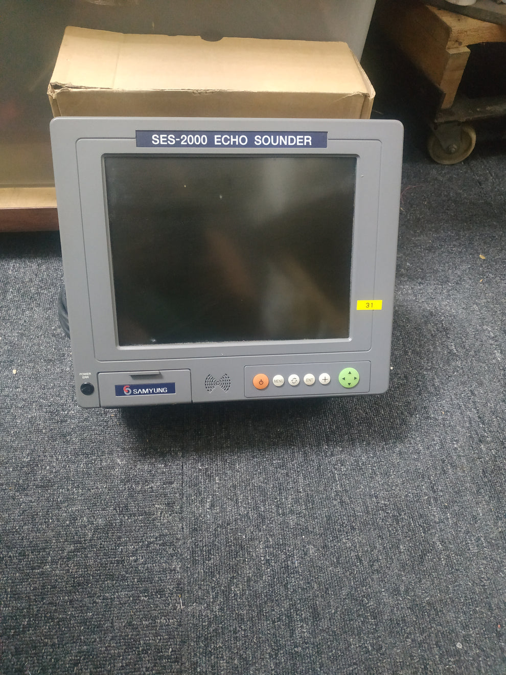 Samyung SES2000 Echo Sounder Display (50Khz) with 50Khz transducer and ...